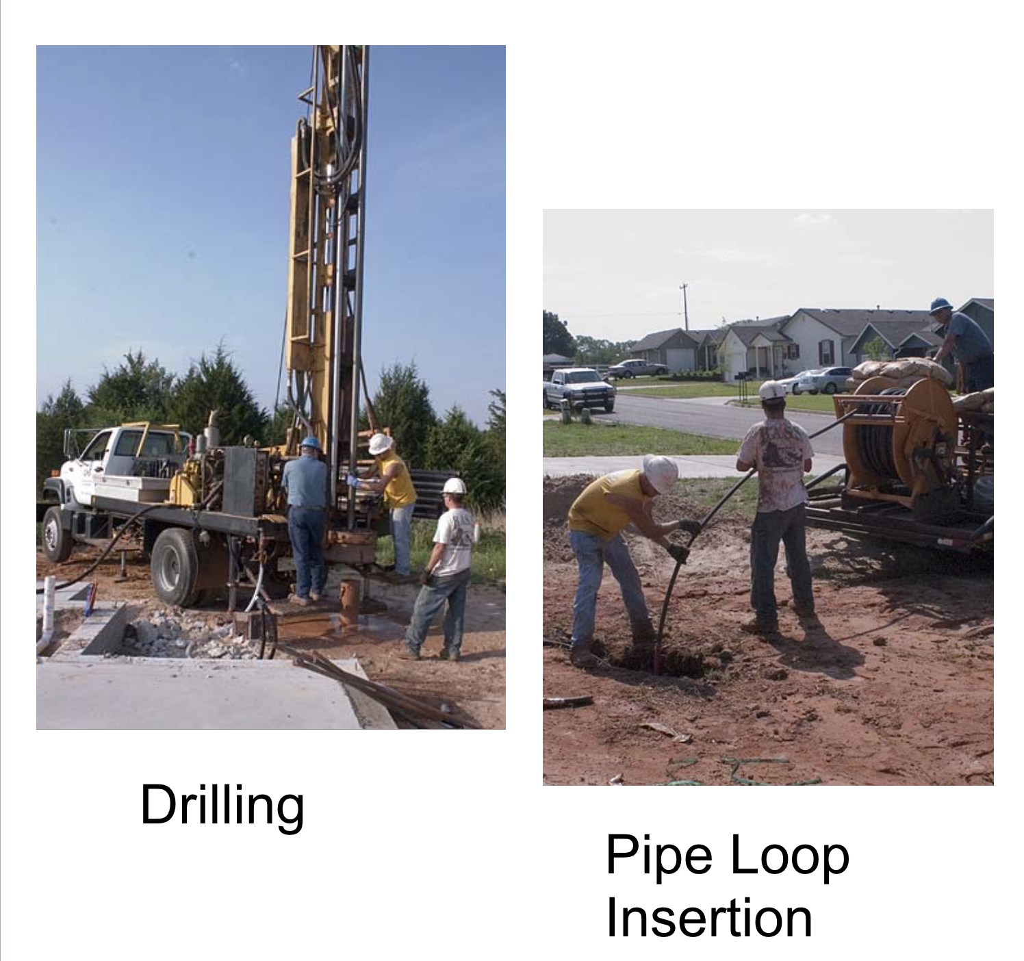 Underground geo heat exchanger types (GHEX) - CaliforniaGeoCaliforniaGeo